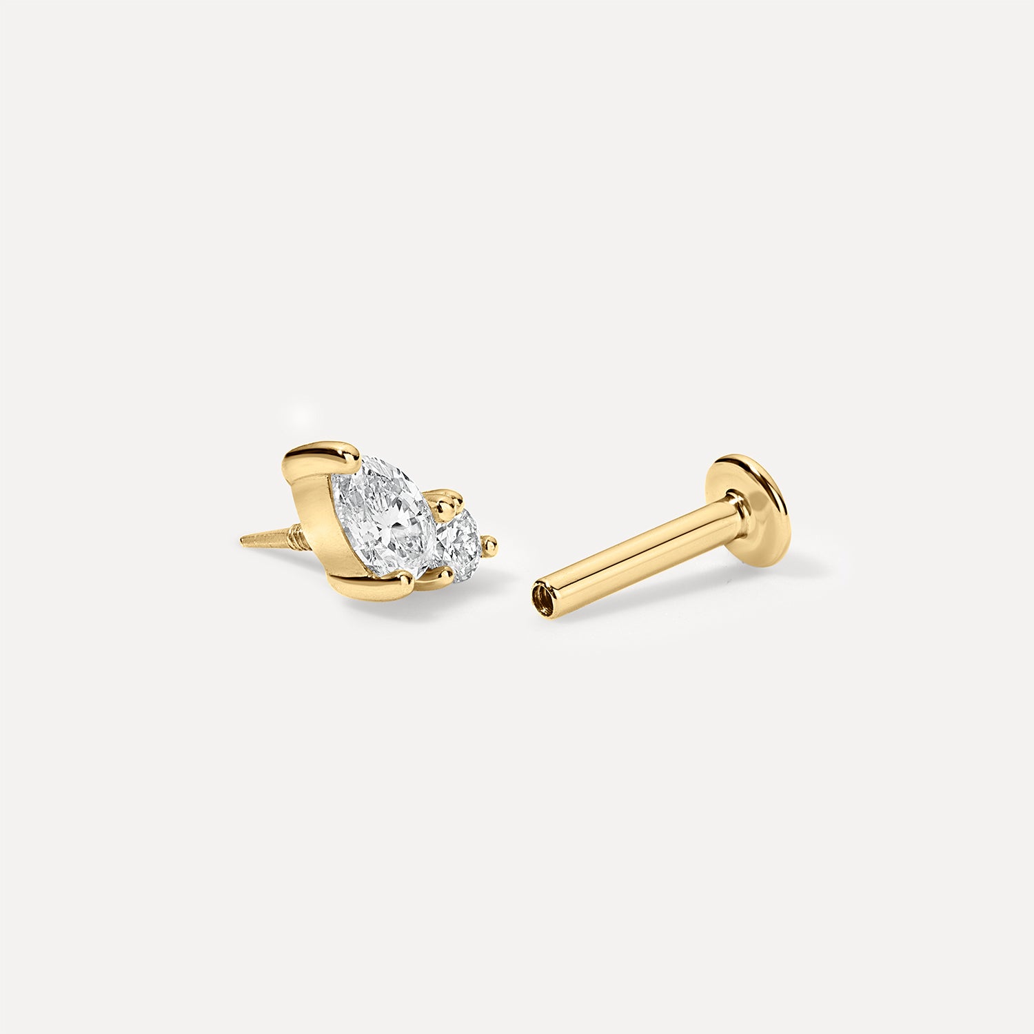 Noa Threaded Stud| Kelly Bello Design®