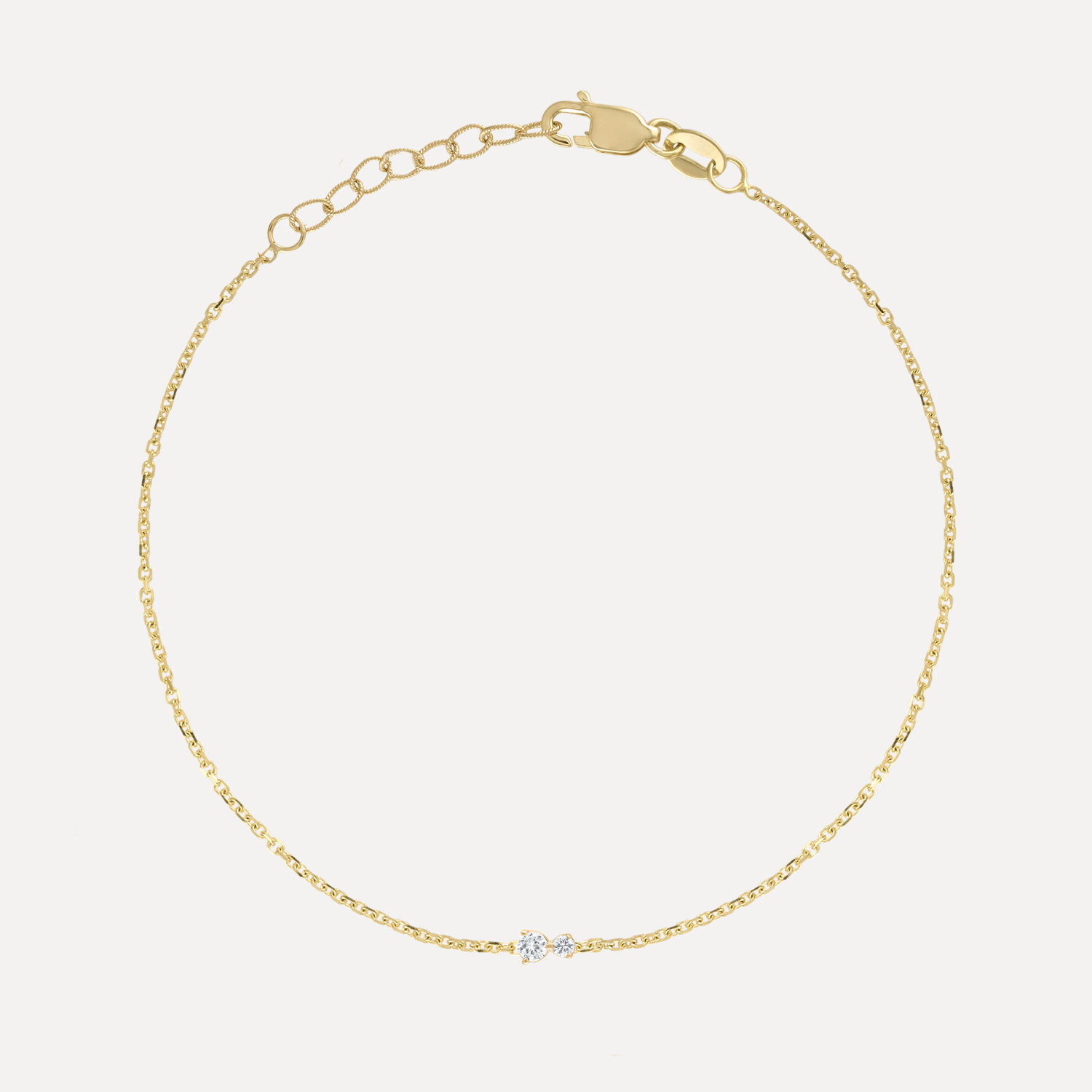Noa Double Diamond Bracelet | Kelly Bello Design®